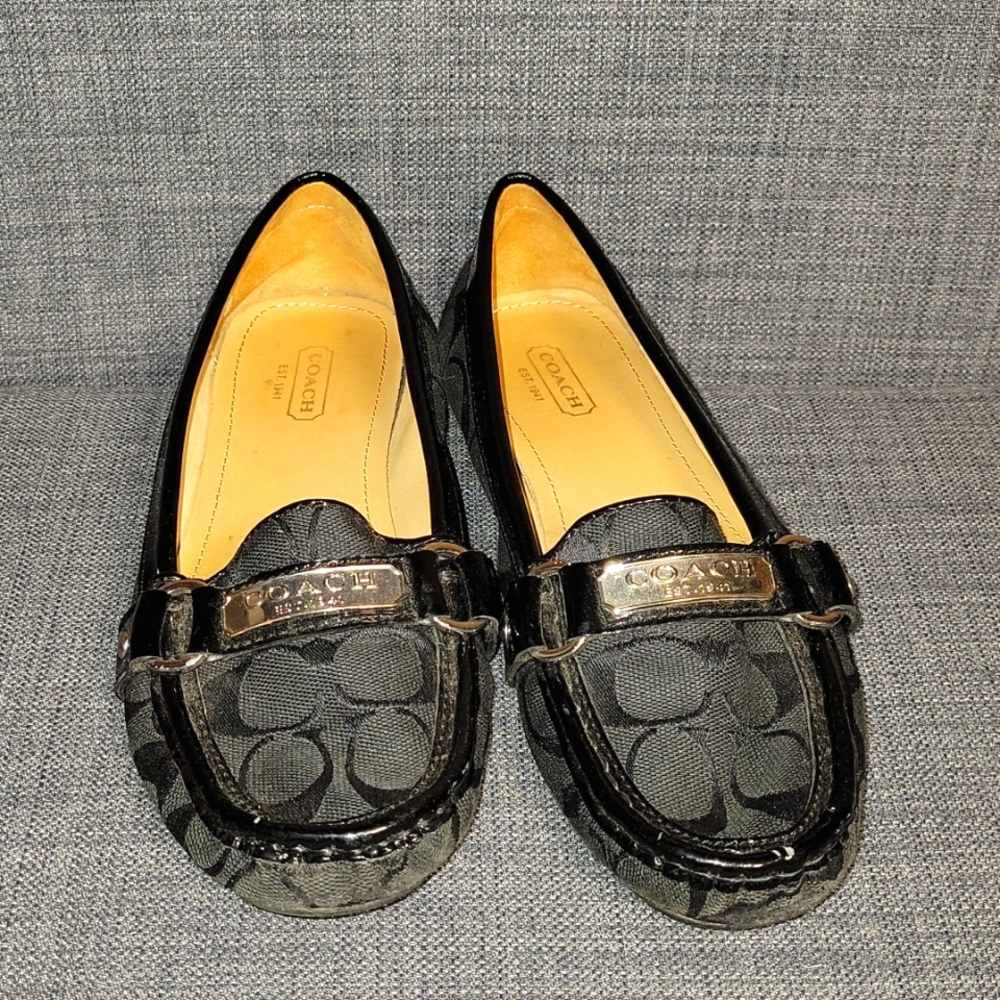 Coach Felisha A2134 Signature Loafers - Gem
